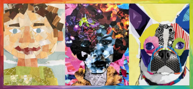 Exploring Creative Depth: The Collage Technique in Painting